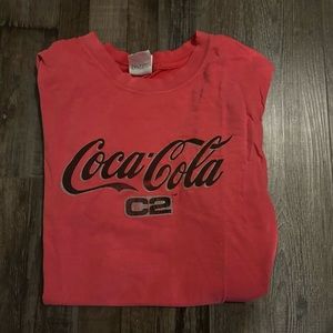Shirts | Vintage Coca Cola C2 Shirt With Back Graphic Size Large Fits ...
